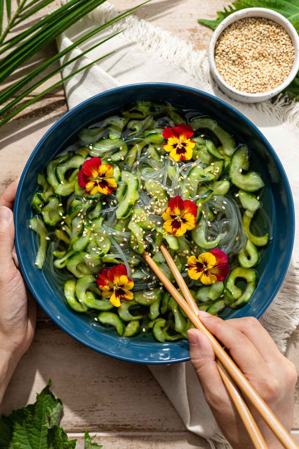 Sunomono (Japanese Cucumber Salad) • Vegan Everytime