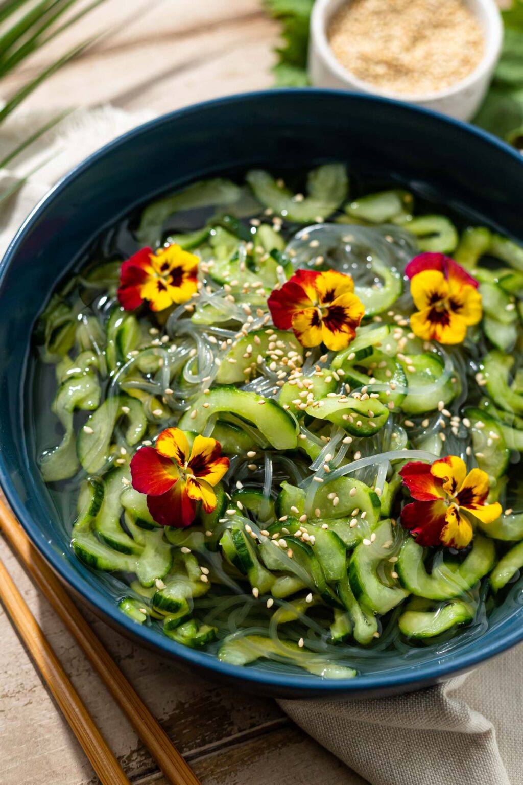 Sunomono (Japanese Cucumber Salad) • Vegan Everytime