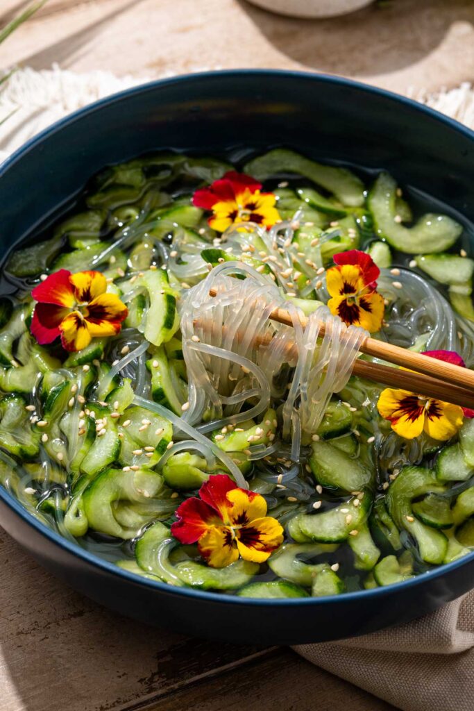 Sunomono (Japanese Cucumber Salad) • Vegan Everytime
