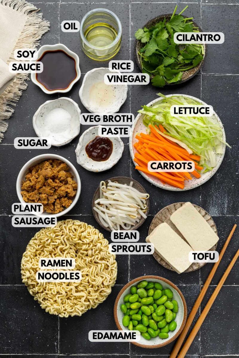 Vegan Shoyu Ramen • Vegan Everytime